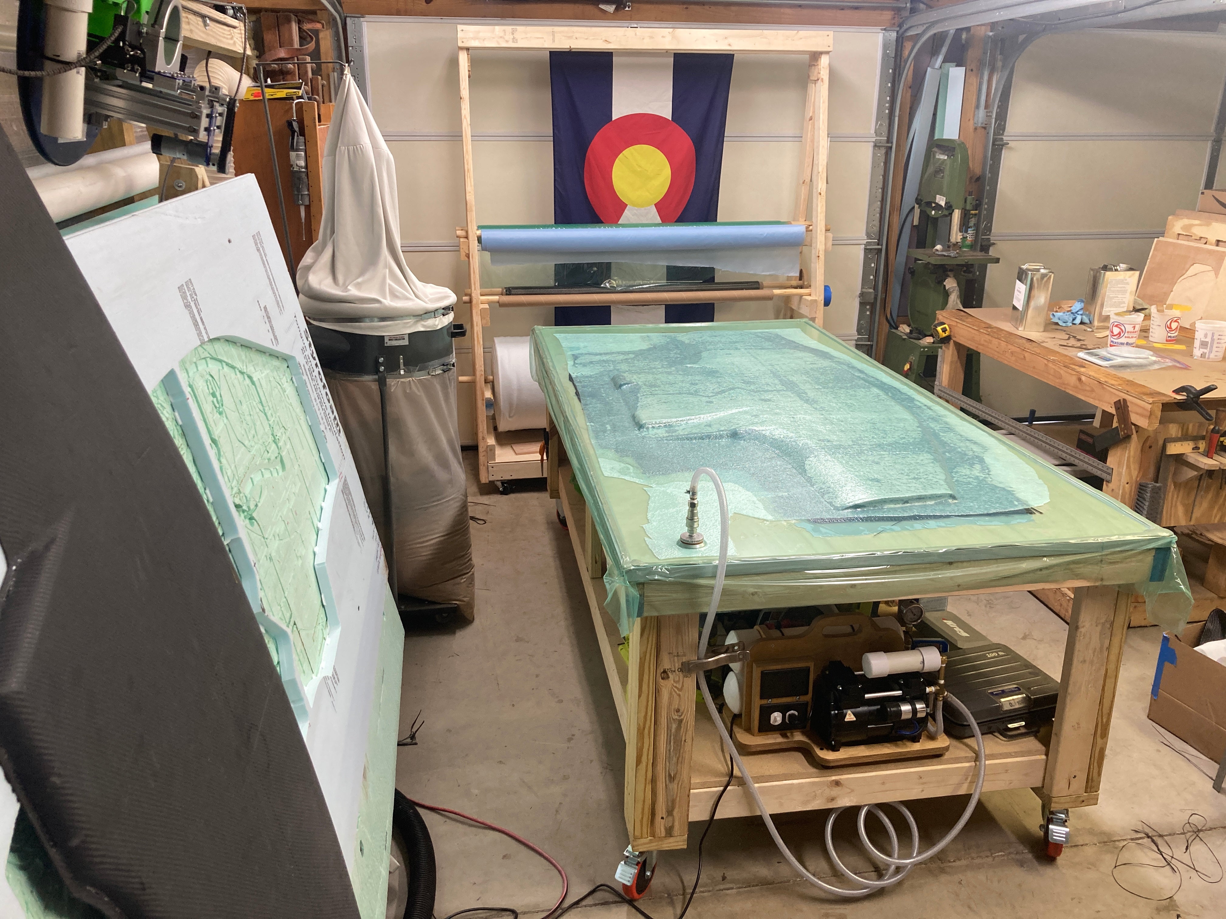 Large Format Composite Layup – Ruckus Garage